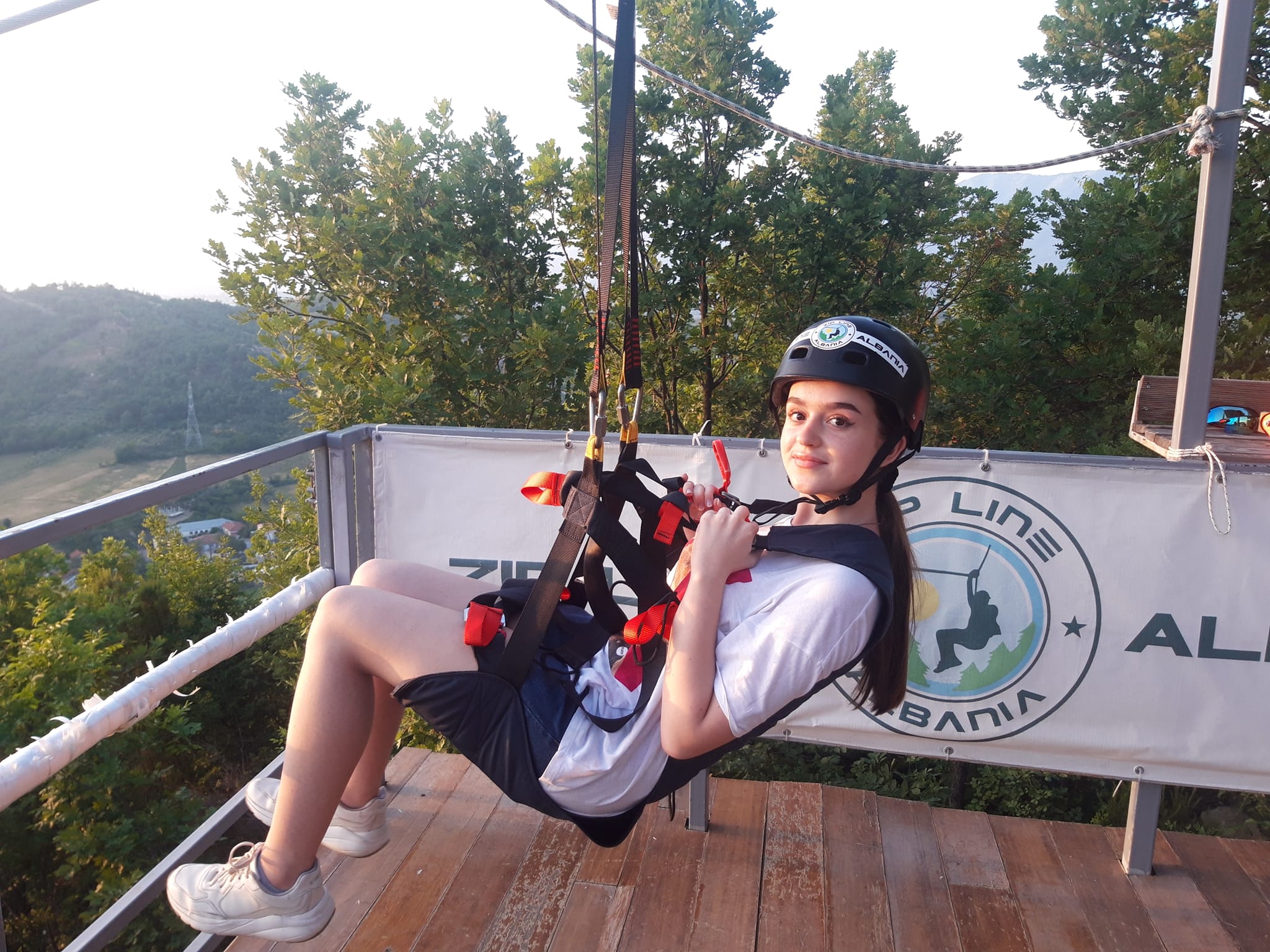 Flying over Erzen River with Zipline Albania - Visit Tirana