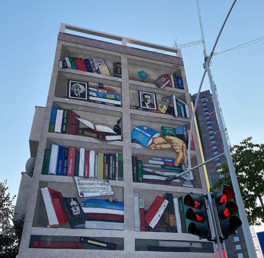 The museum house of Ismail Kadare in Tirana is open for the public ...