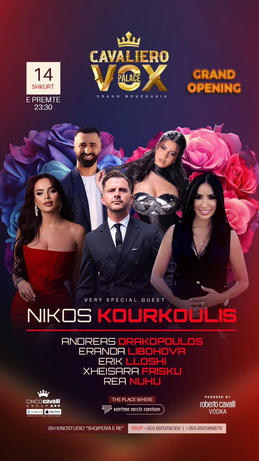 Valentine's Day at Vox Palace Bouzukia and Cavaliero - Visit Tirana